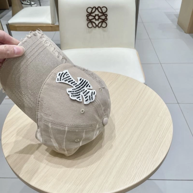 Brand-authenticated Chrome Hearts Caps