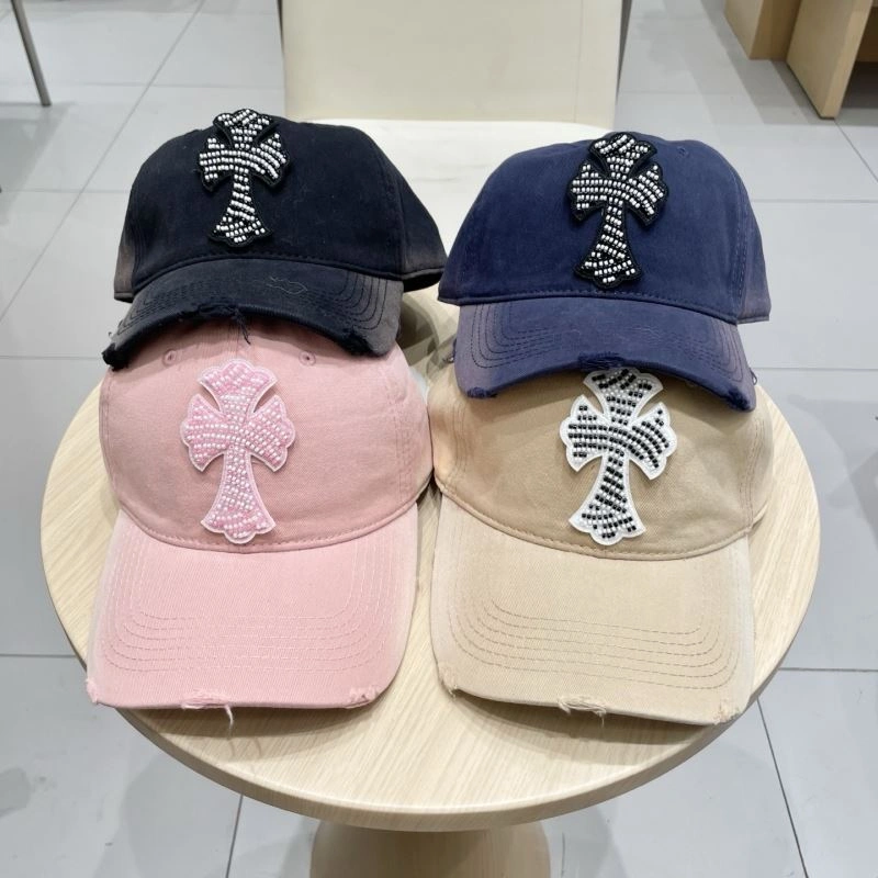 Brand-authenticated Chrome Hearts Caps