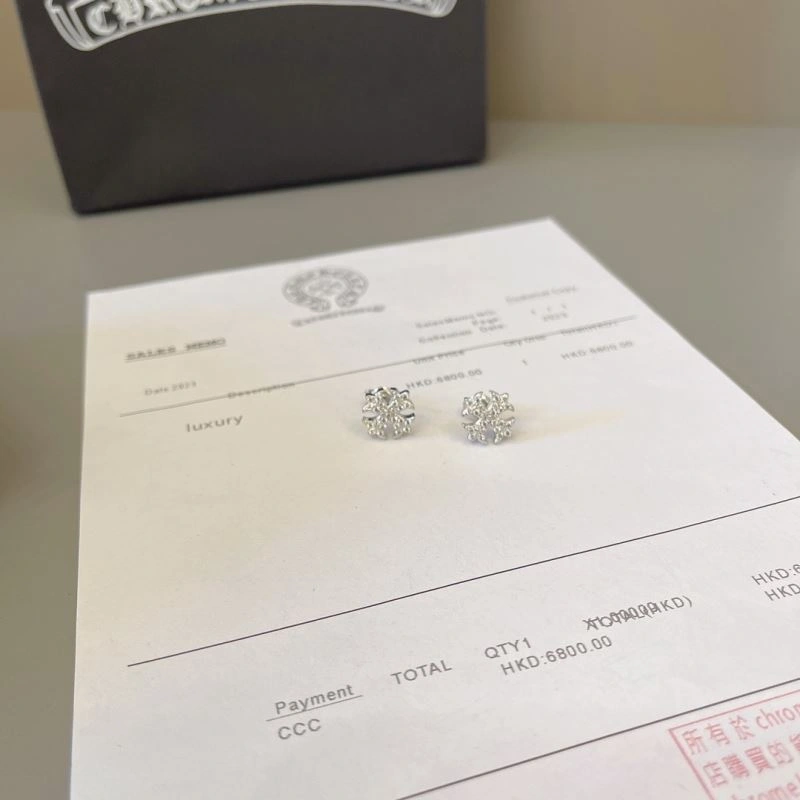 Mirror quality Chrome Hearts Earrings