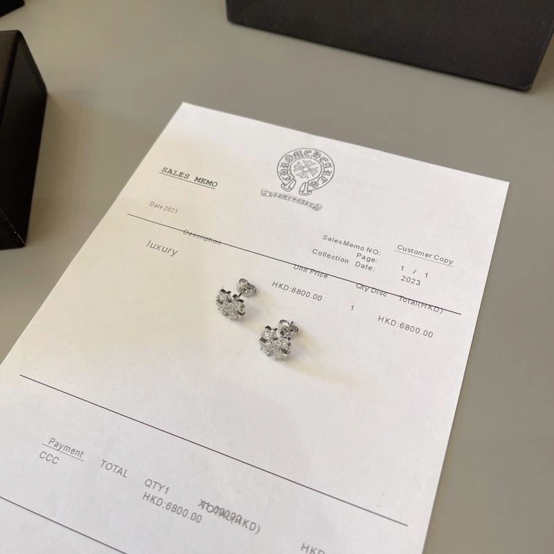 Mirror quality Chrome Hearts Earrings