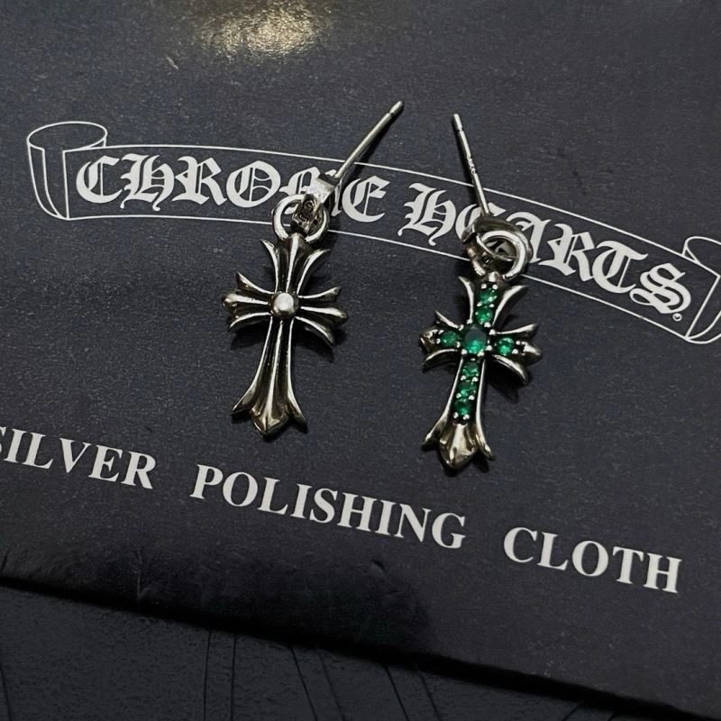 Top mirror Chrome Hearts Earrings