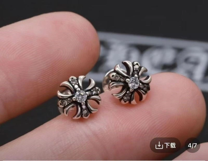 Brand-authenticated Chrome Hearts Earrings