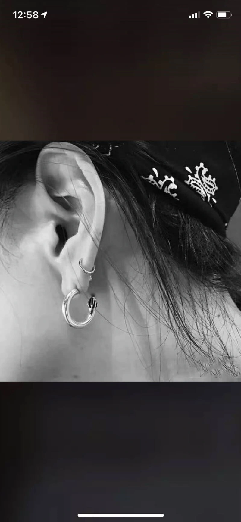 Original Chrome Hearts Earrings