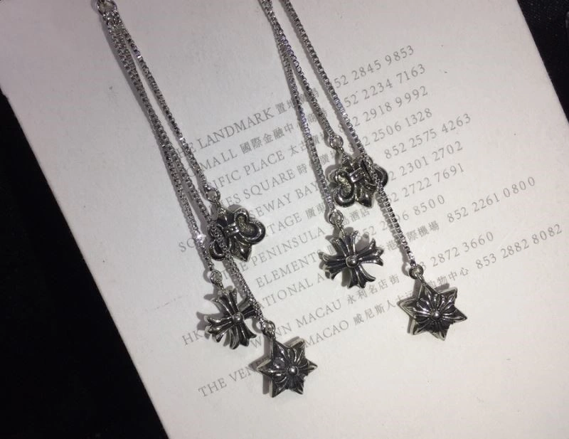 Real Chrome Hearts Earrings