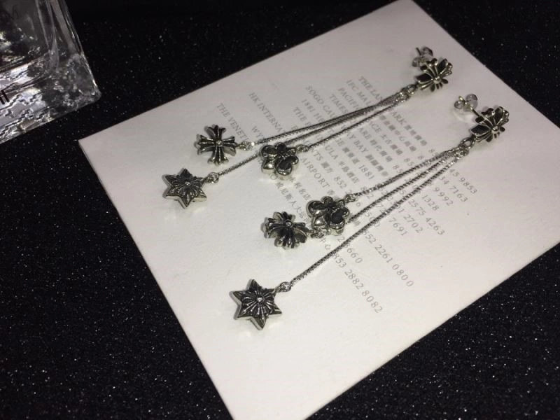 Real Chrome Hearts Earrings