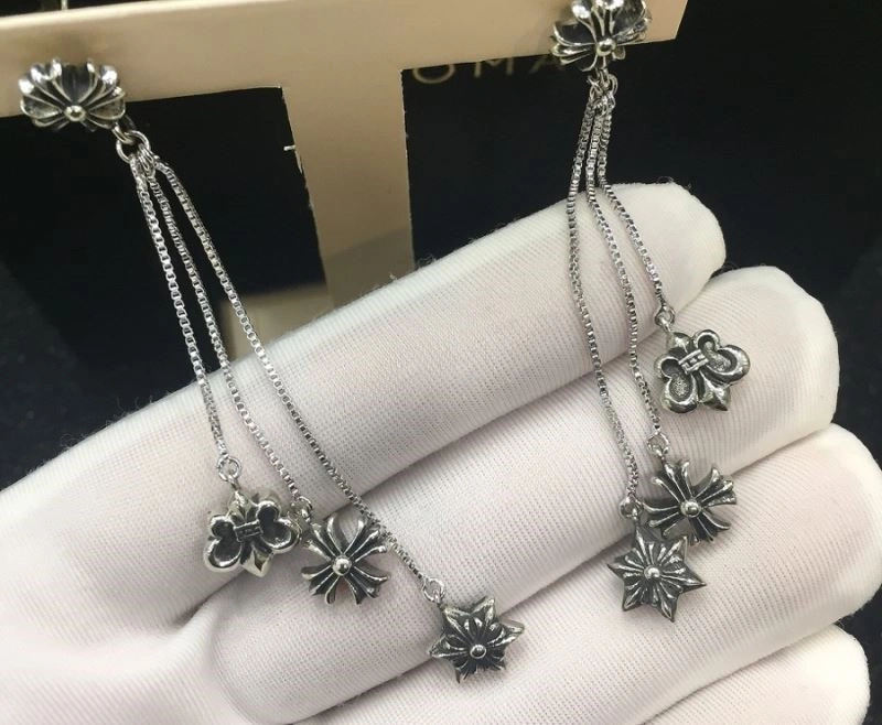 Real Chrome Hearts Earrings
