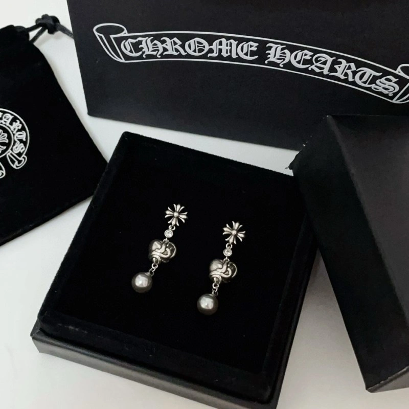 Indistinguishable Chrome Hearts Earrings