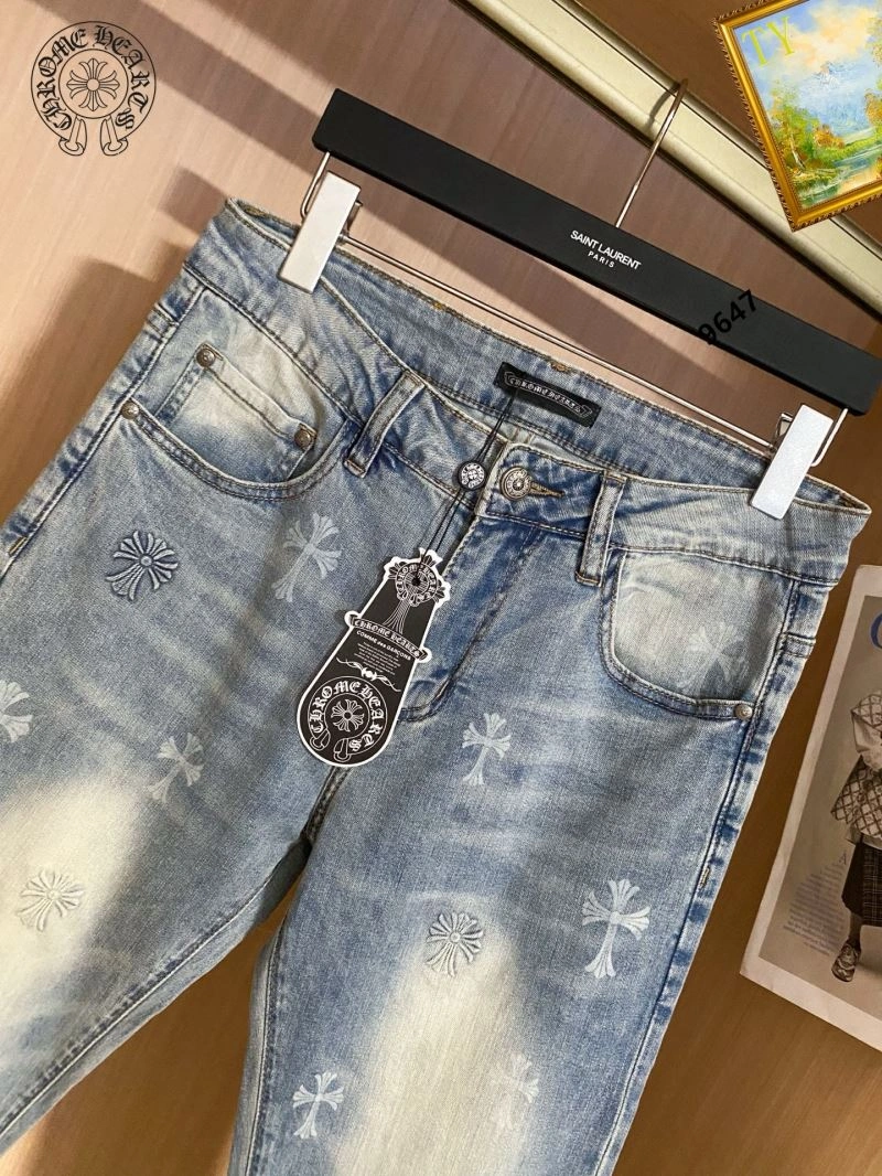 Brand-authenticated Chrome Hearts Jeans
