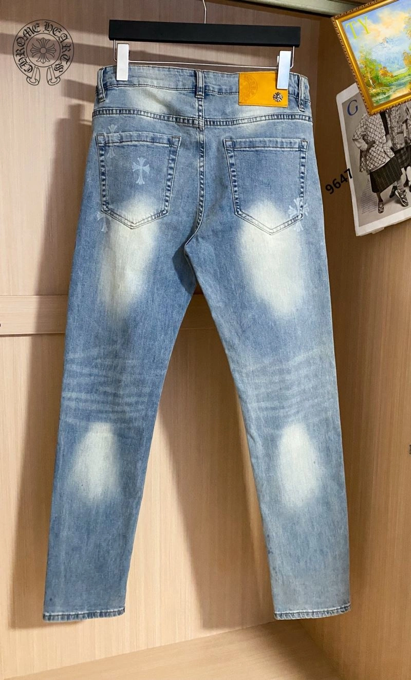 Brand-authenticated Chrome Hearts Jeans