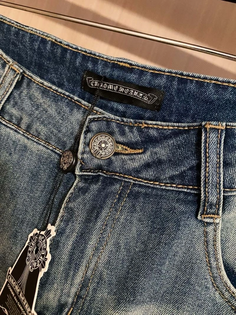 Brand-authenticated Chrome Hearts Jeans