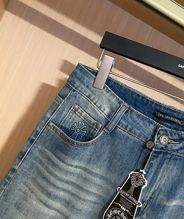 Brand-authenticated Chrome Hearts Jeans