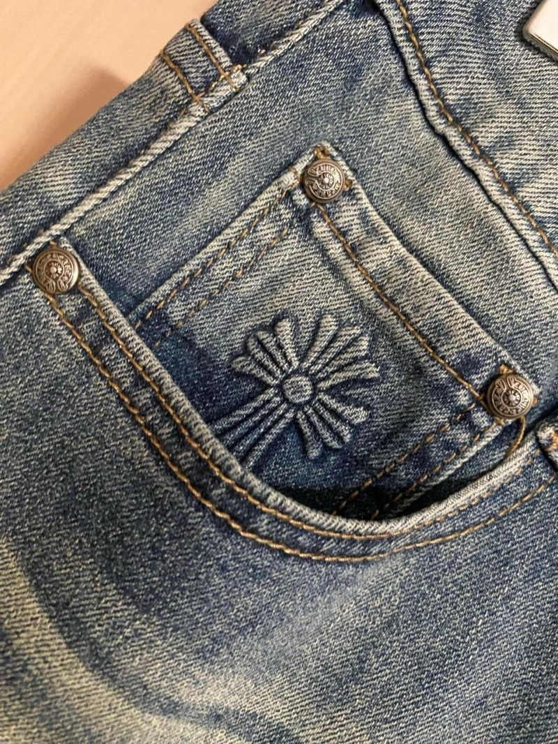 Brand-authenticated Chrome Hearts Jeans