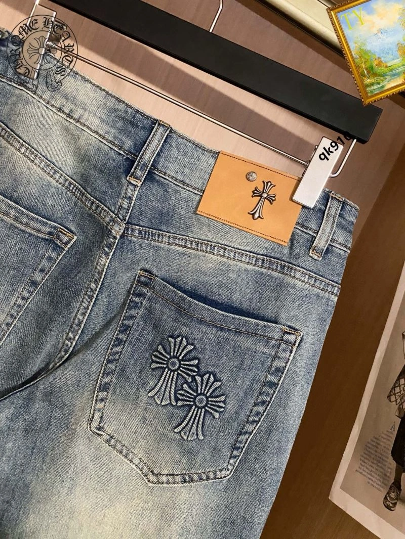 Brand-authenticated Chrome Hearts Jeans