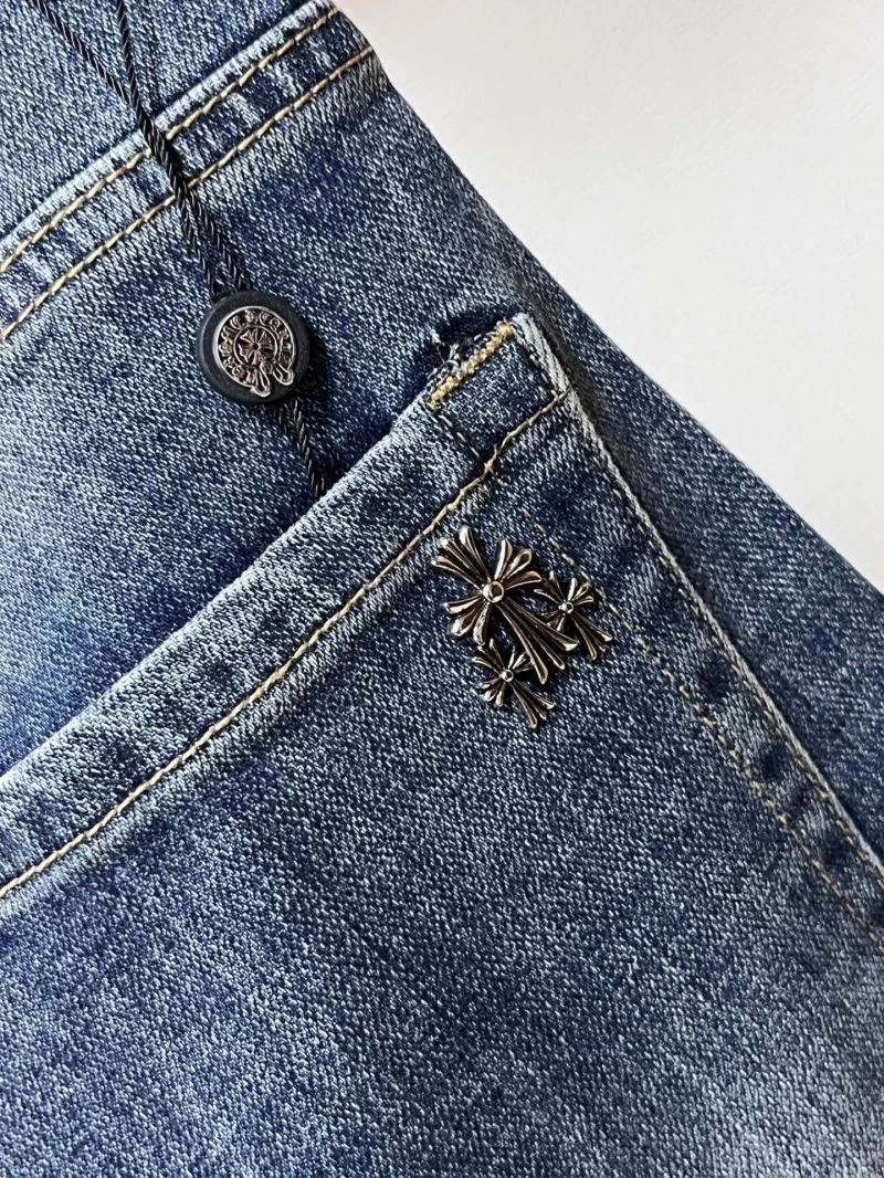 Brand-authenticated Chrome Hearts Jeans