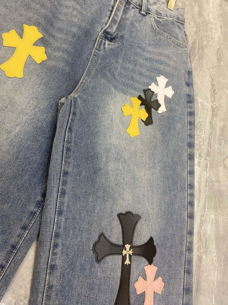 Brand-authenticated Chrome Hearts Jeans