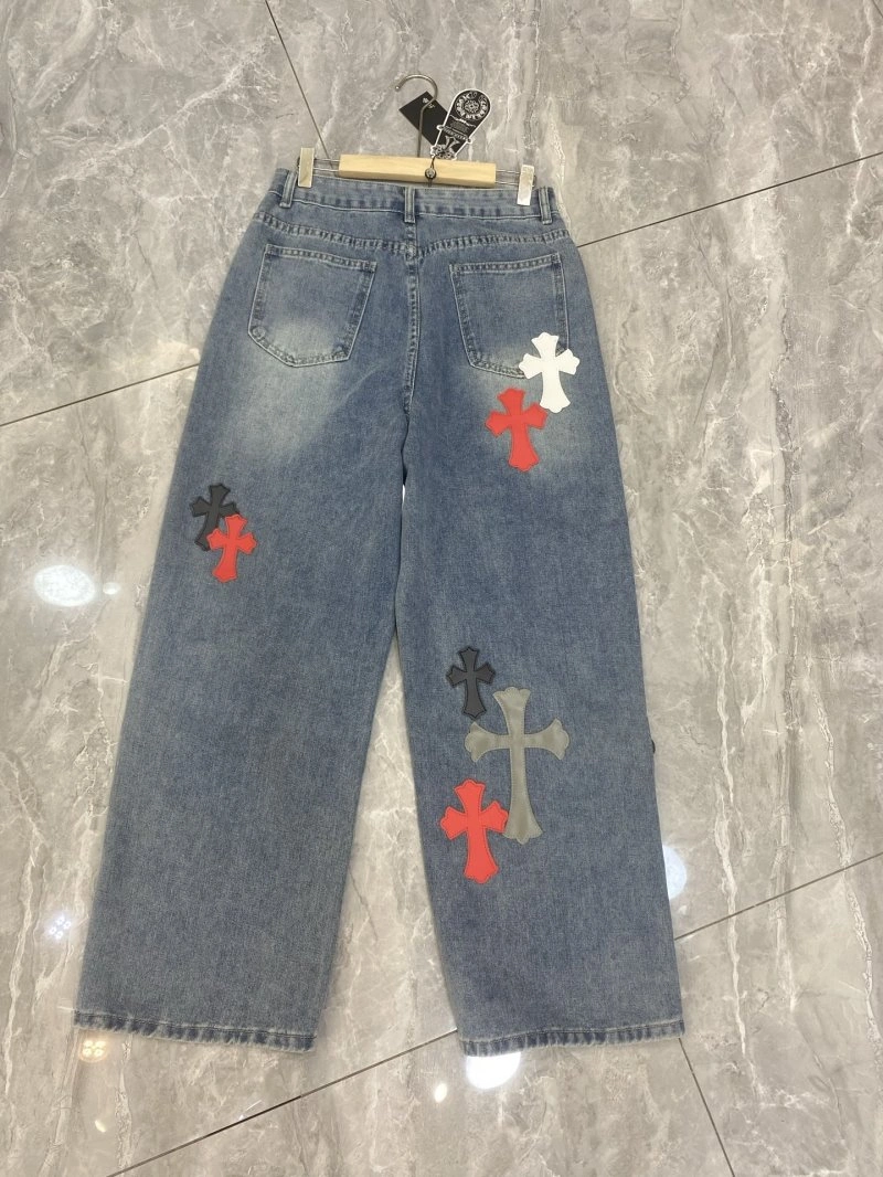 Brand-authenticated Chrome Hearts Jeans