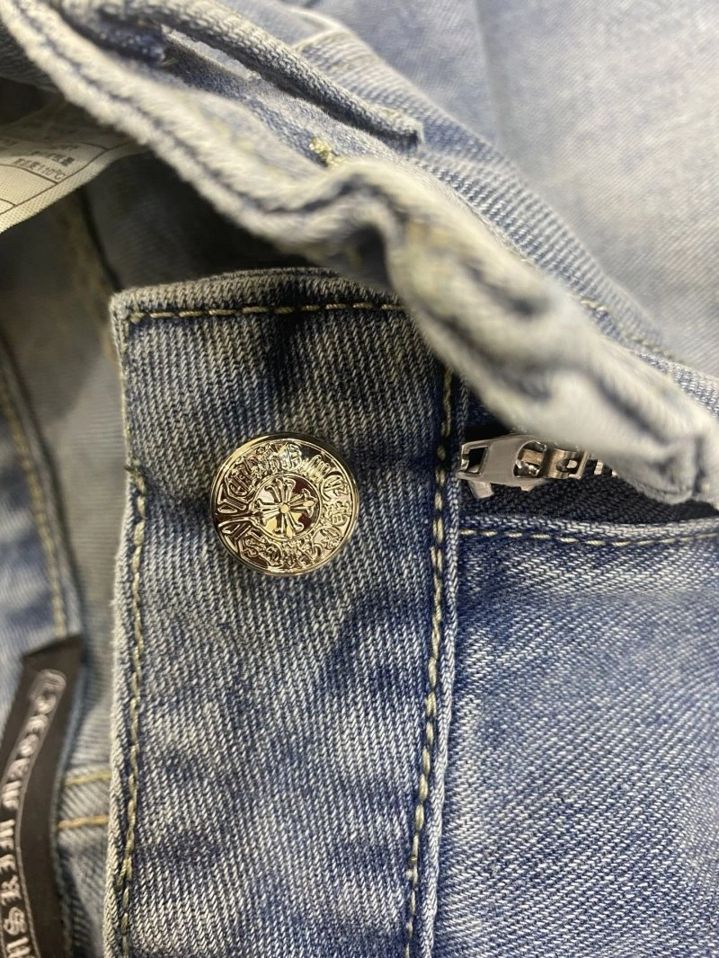 Brand-authenticated Chrome Hearts Jeans