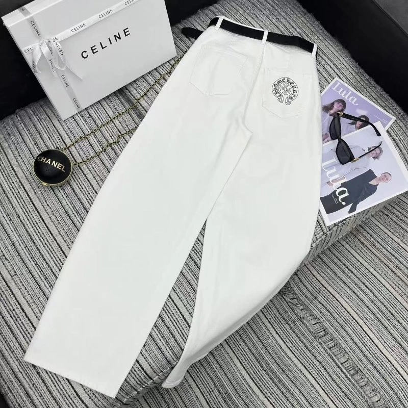 Brand-authenticated Chrome Hearts Jeans