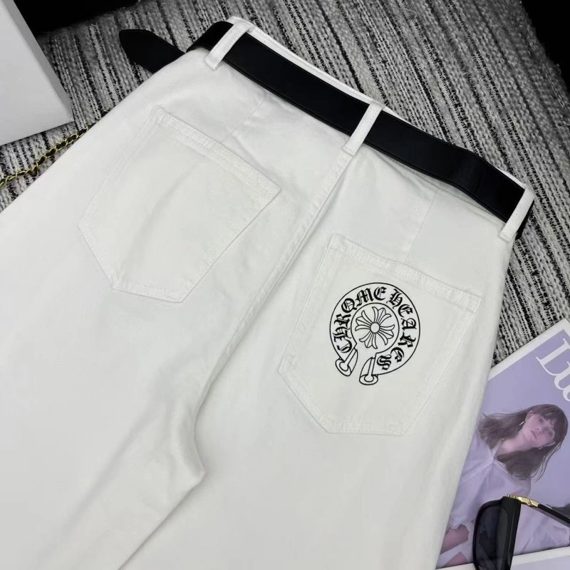 Brand-authenticated Chrome Hearts Jeans