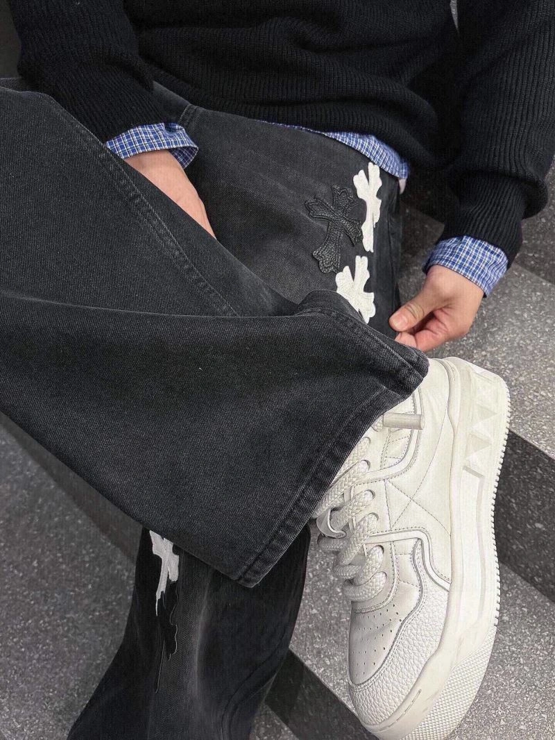 Brand-authenticated Chrome Hearts Jeans