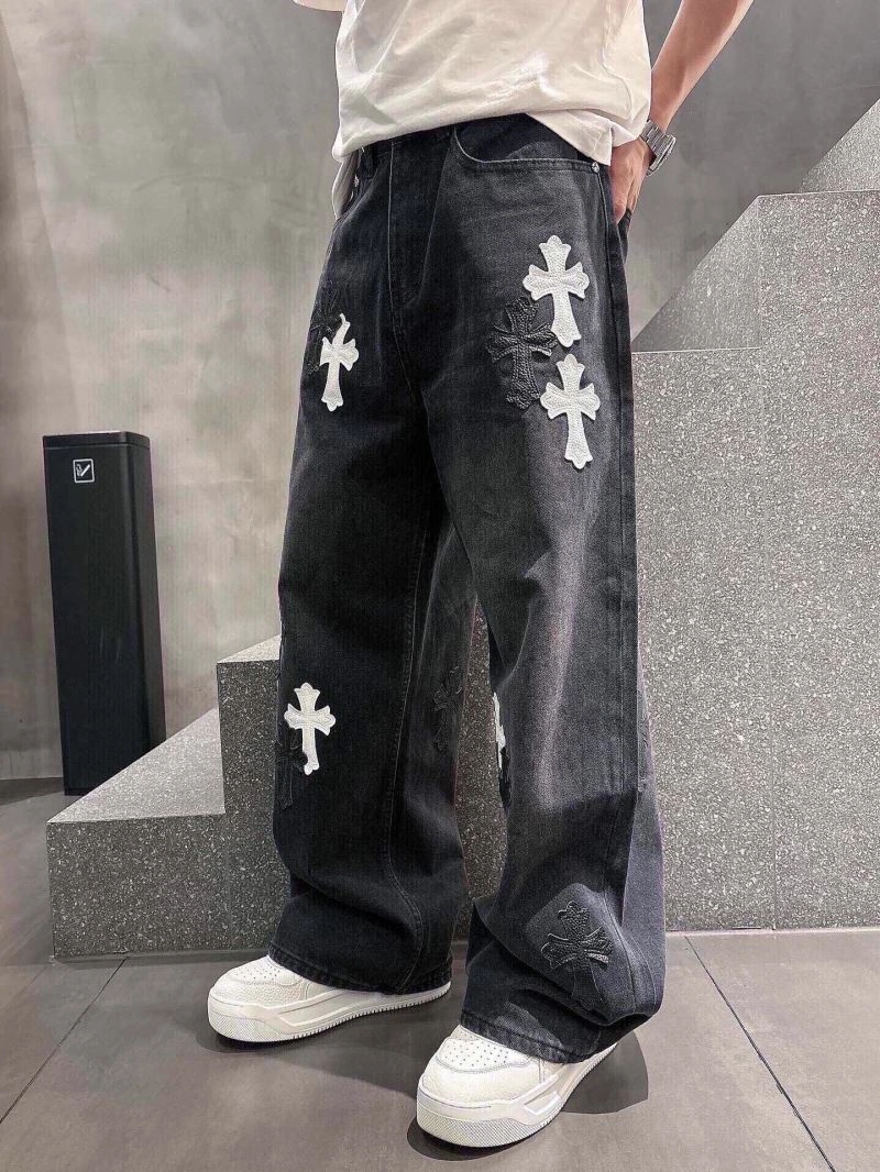 Brand-authenticated Chrome Hearts Jeans