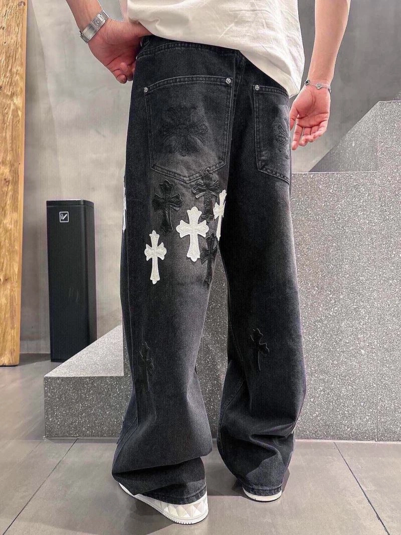 Brand-authenticated Chrome Hearts Jeans