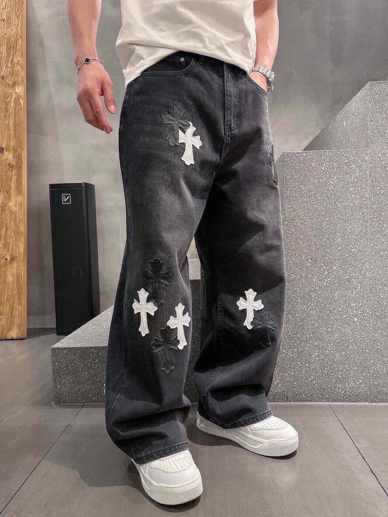 Brand-authenticated Chrome Hearts Jeans