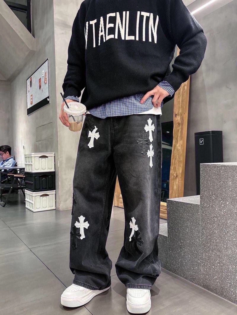 Brand-authenticated Chrome Hearts Jeans