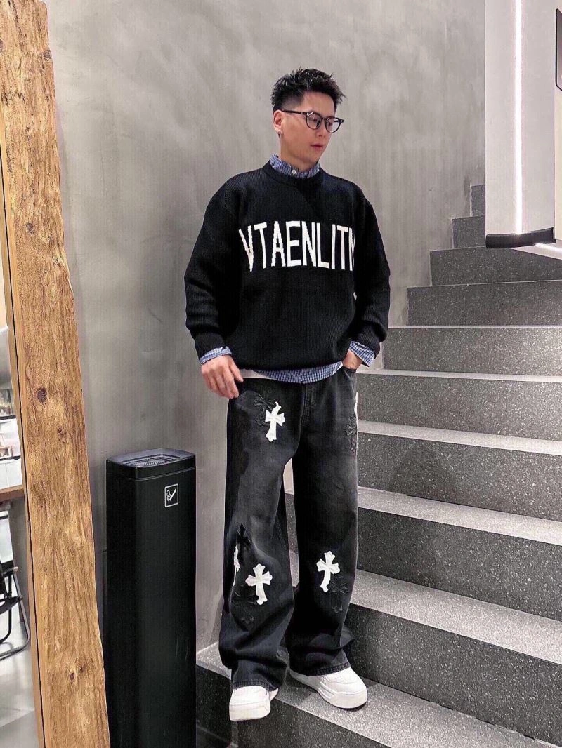 Brand-authenticated Chrome Hearts Jeans