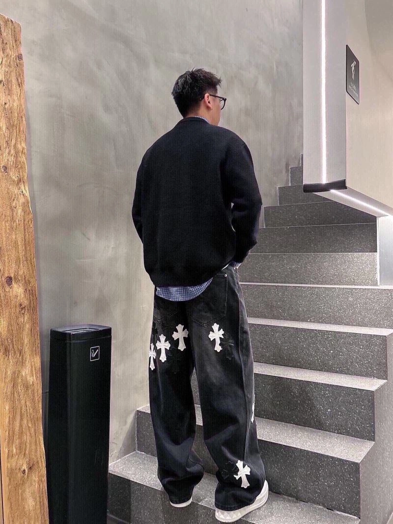 Brand-authenticated Chrome Hearts Jeans