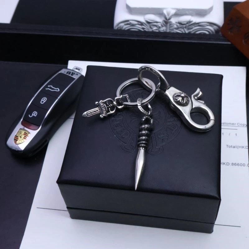 Indistinguishable Chrome Hearts Keychains
