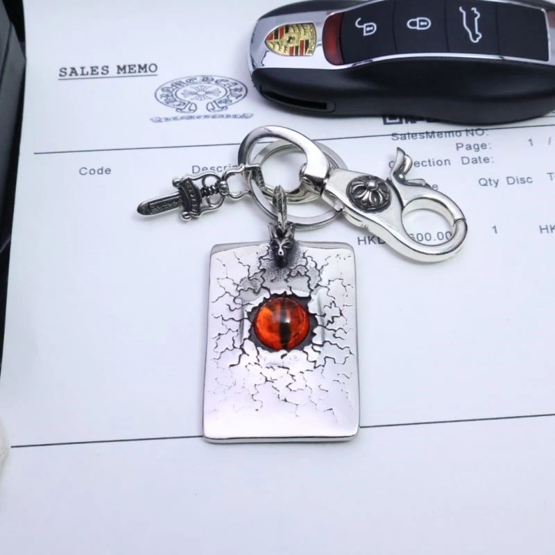Brand-authenticated Chrome Hearts Keychains