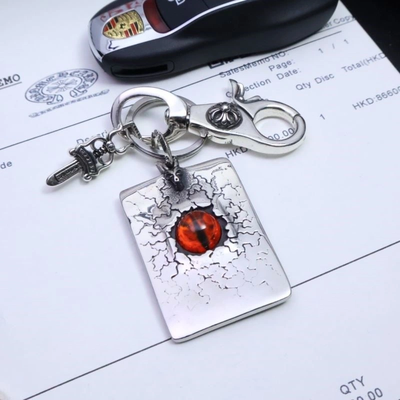 Brand-authenticated Chrome Hearts Keychains