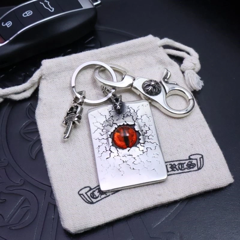 Brand-authenticated Chrome Hearts Keychains