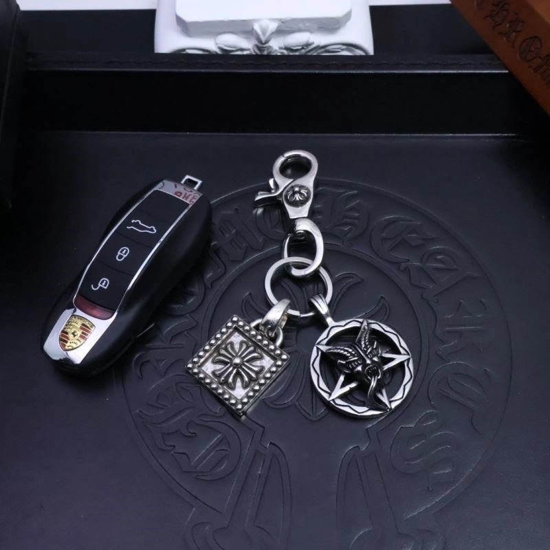 Brand-authenticated Chrome Hearts Keychains