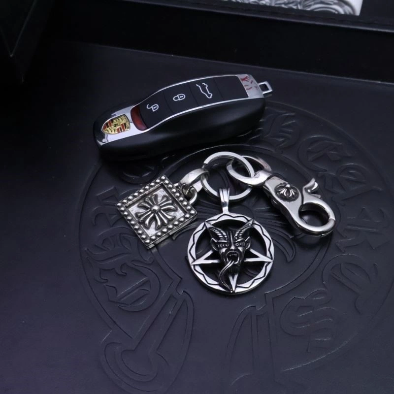 Brand-authenticated Chrome Hearts Keychains