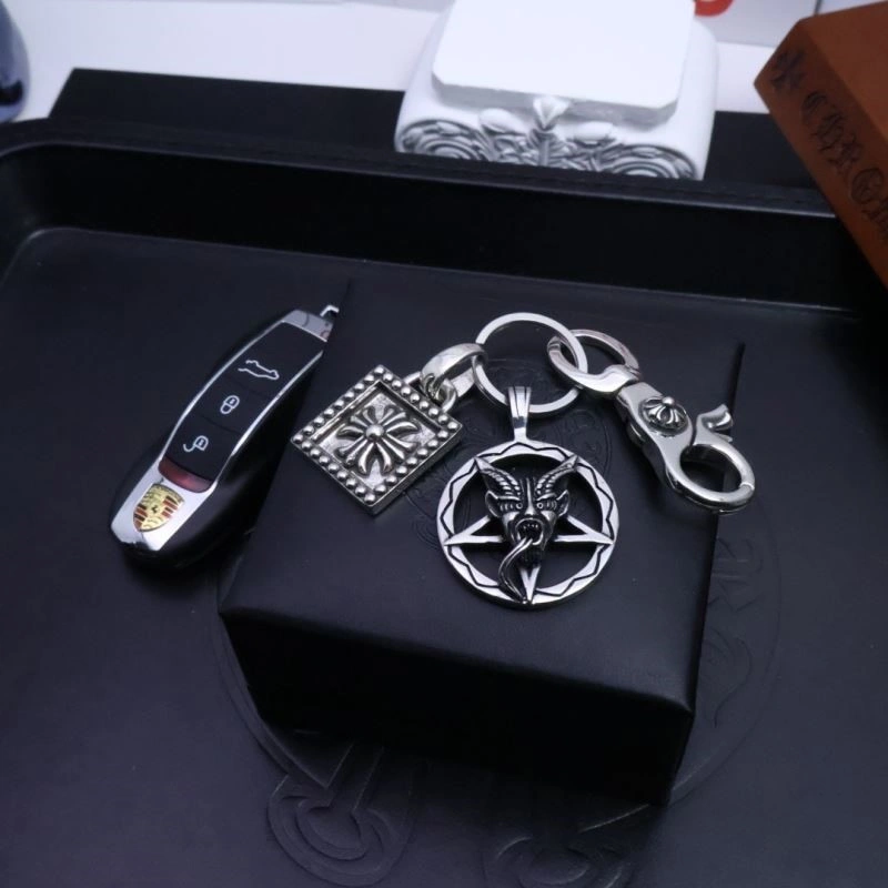 Brand-authenticated Chrome Hearts Keychains