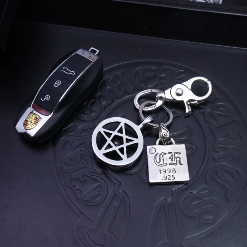 Brand-authenticated Chrome Hearts Keychains