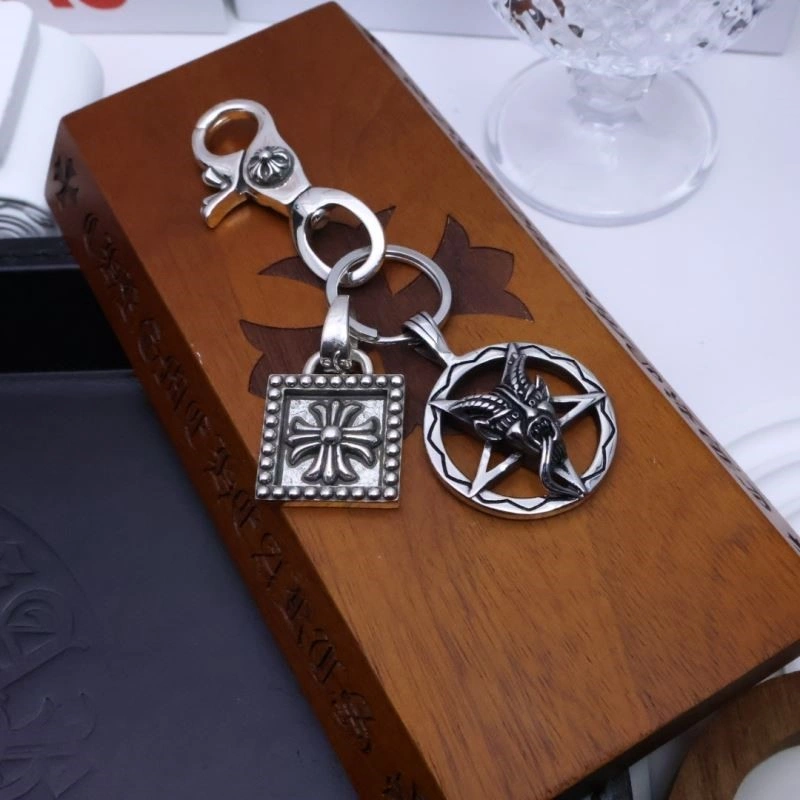 Brand-authenticated Chrome Hearts Keychains