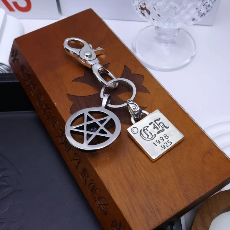 Brand-authenticated Chrome Hearts Keychains