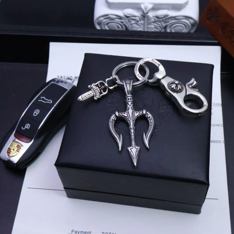 Real Chrome Hearts Keychains