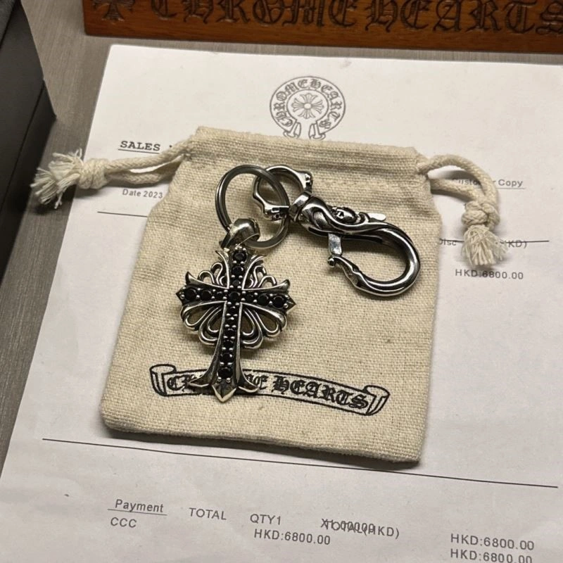 High fidelity Chrome Hearts Keychains