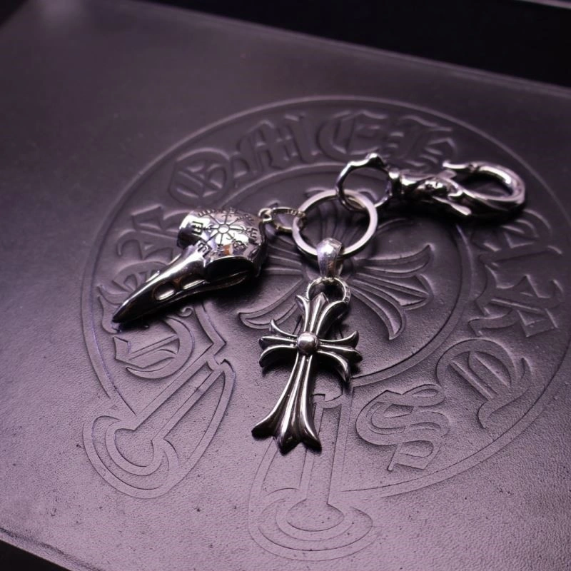 Brand-authenticated Chrome Hearts Keychains