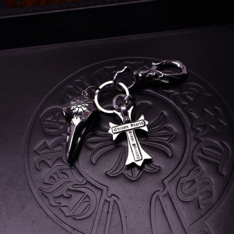 Brand-authenticated Chrome Hearts Keychains