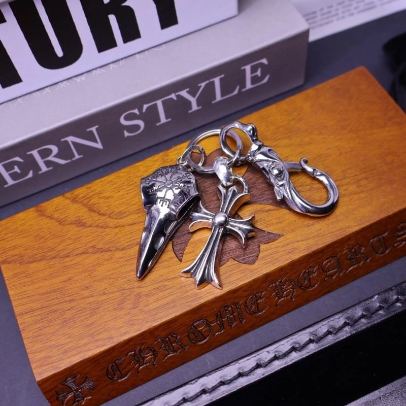Brand-authenticated Chrome Hearts Keychains