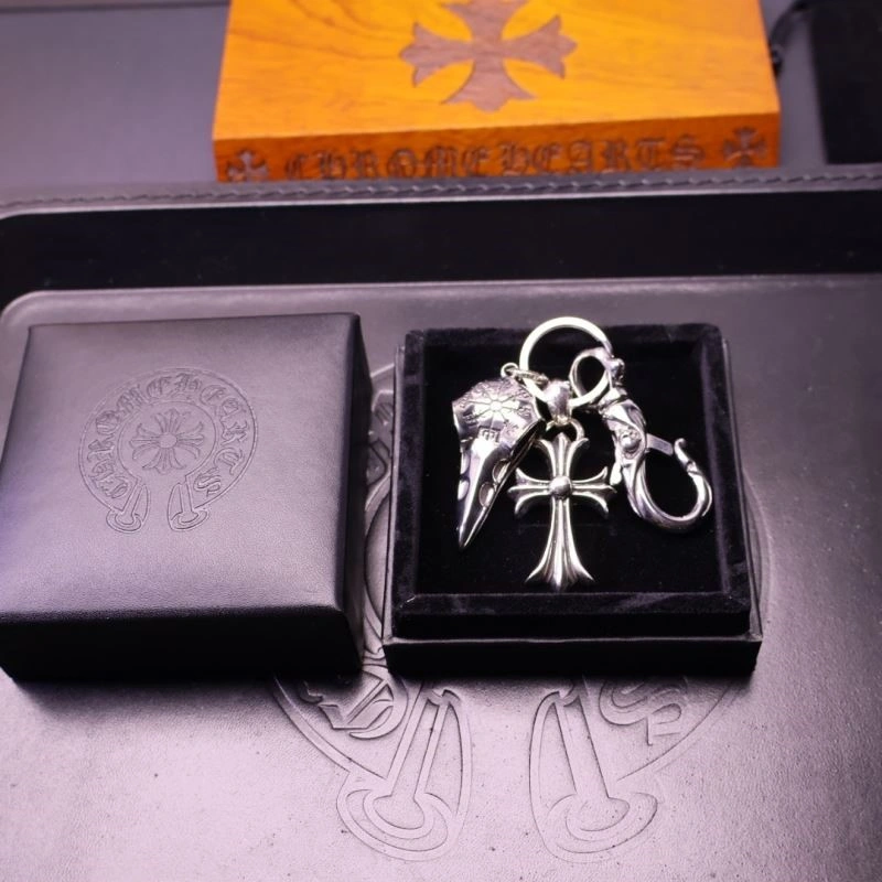 Brand-authenticated Chrome Hearts Keychains