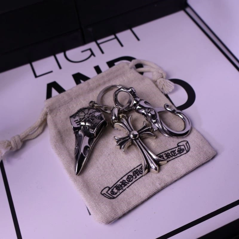 Brand-authenticated Chrome Hearts Keychains