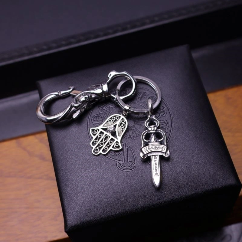 Mirror quality Chrome Hearts Keychains