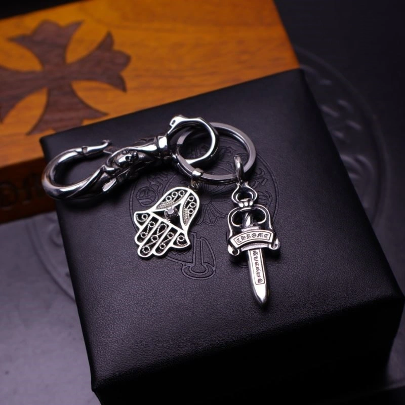 Mirror quality Chrome Hearts Keychains