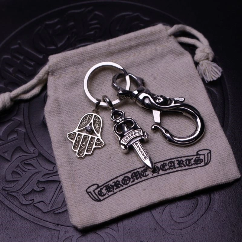 Mirror quality Chrome Hearts Keychains